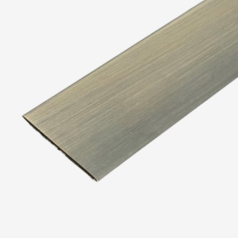 Premier 40mm Stick Down Cover Strip In Antique Brass