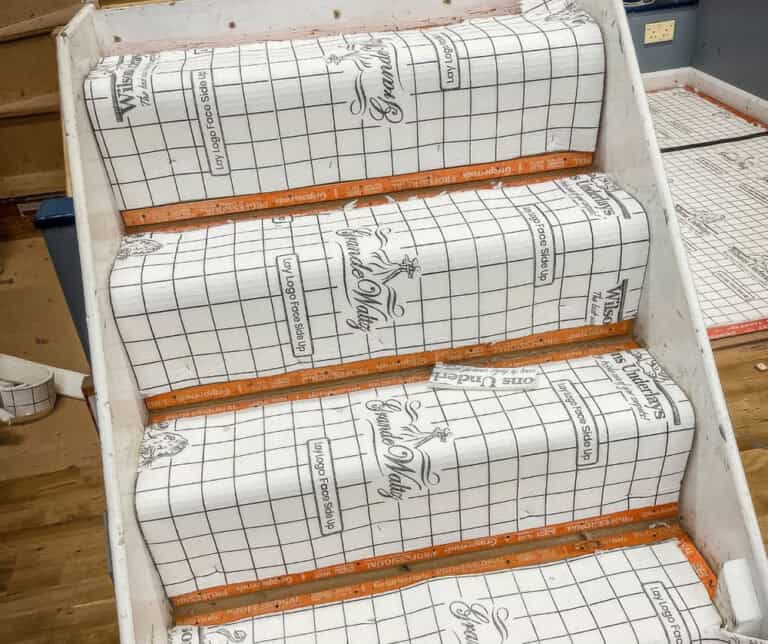 How To Fit Underlay On Stairs For Carpet Or Runners