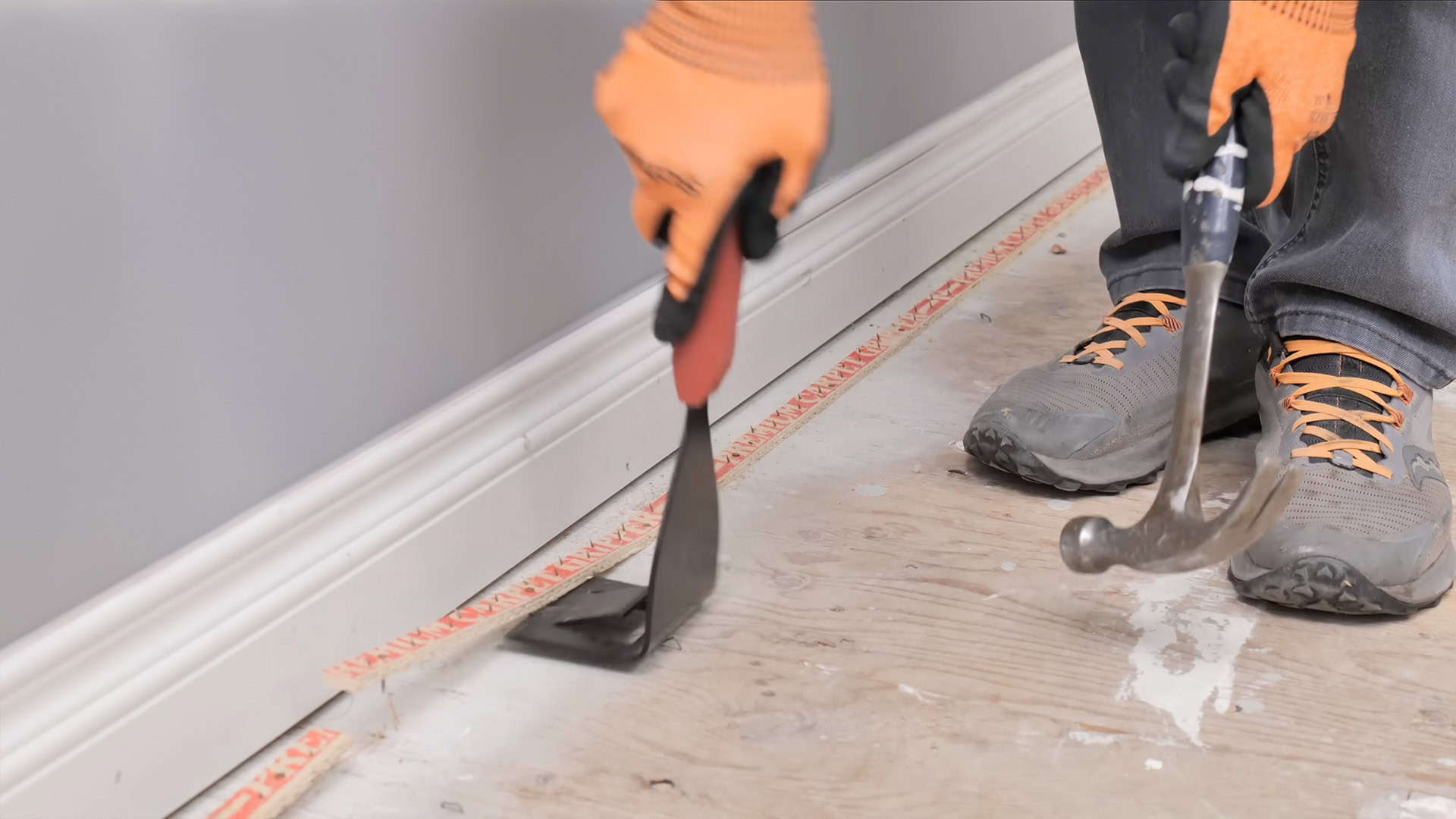 How To Remove Old Carpet Gripper Rods Safely